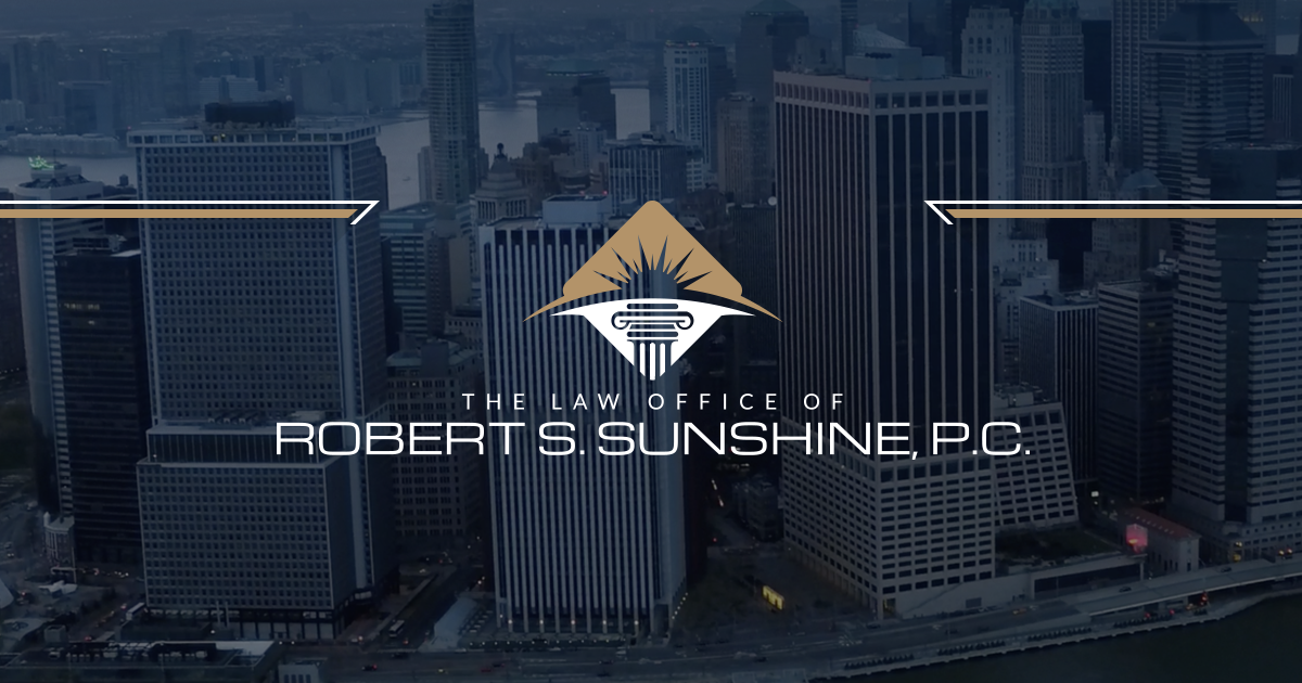 Blog | The Law Office of Robert S. Sunshine, P.C.